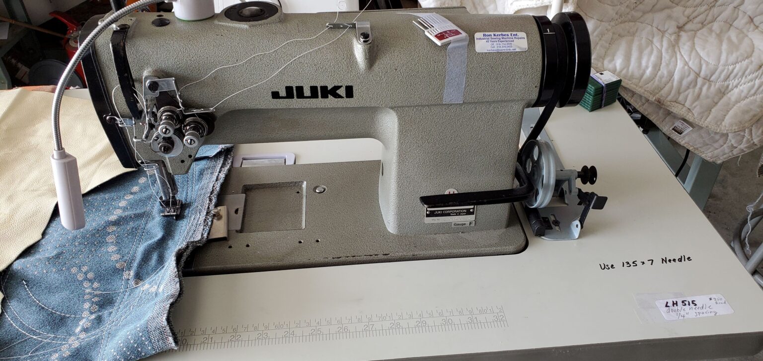 Juki LH515 double needle ind. sewing machine $1100 – Industrial Sewing ...
